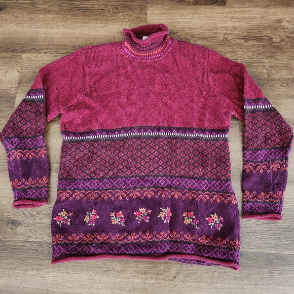 Studio Works | Sweaters | Studio Works Winter Sweater Fair Isle | Poshmark